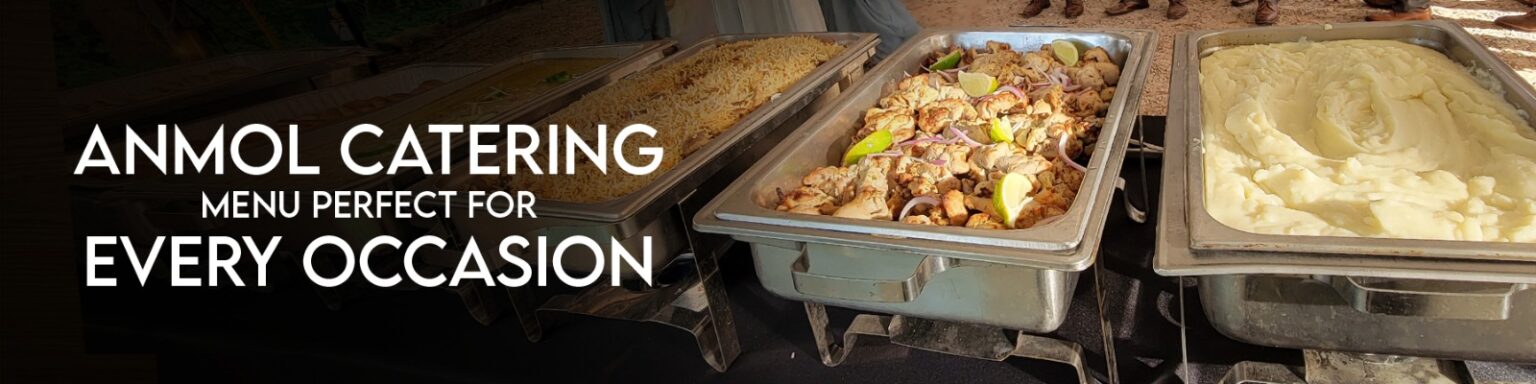 Anmol Catering Menu - Perfect for Every Occasion
